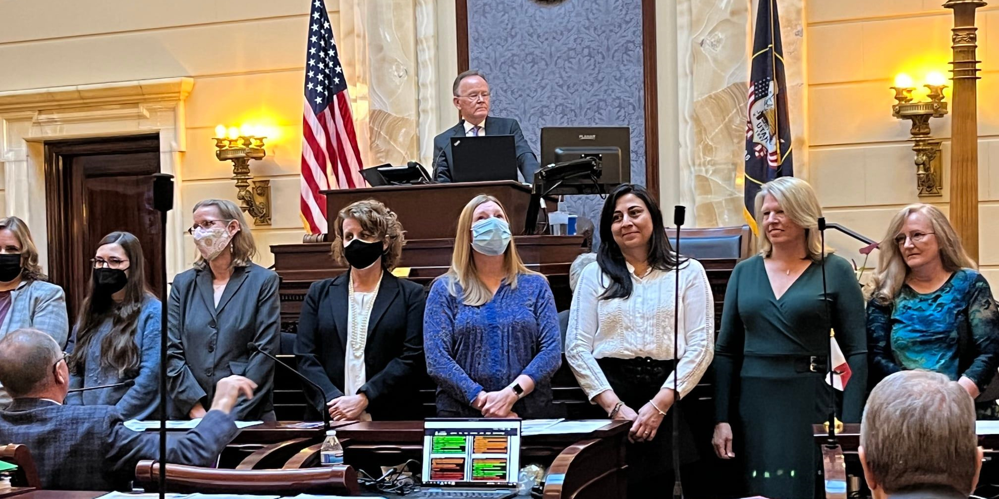 Draper Park Middle’s Cynthia Krueger and Alta High’s Carina Coria ...